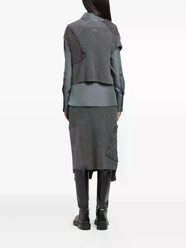 Ports 1961 Patchwork-design Sweater