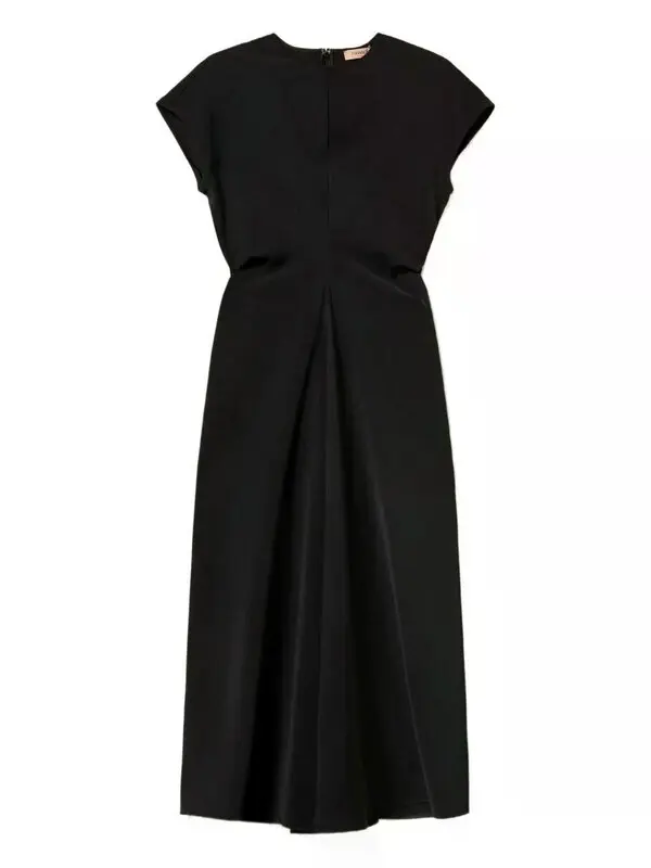 TWINSET Draped Midi Dress
