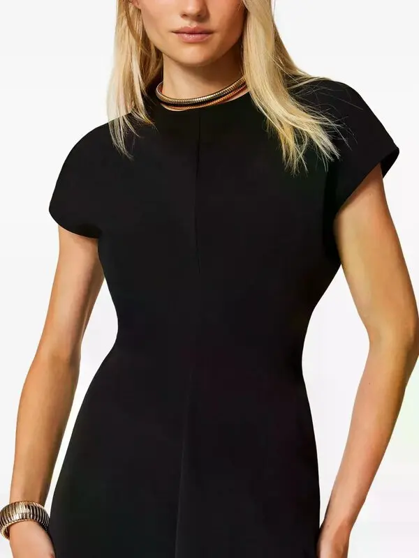 TWINSET Draped Midi Dress