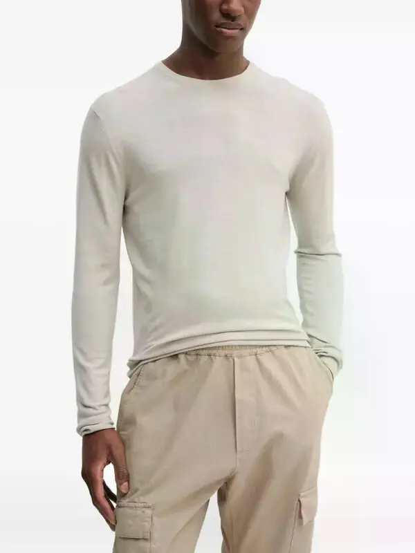Barena Venezia Long-sleeved Crew-neck Sweater - Neutrals