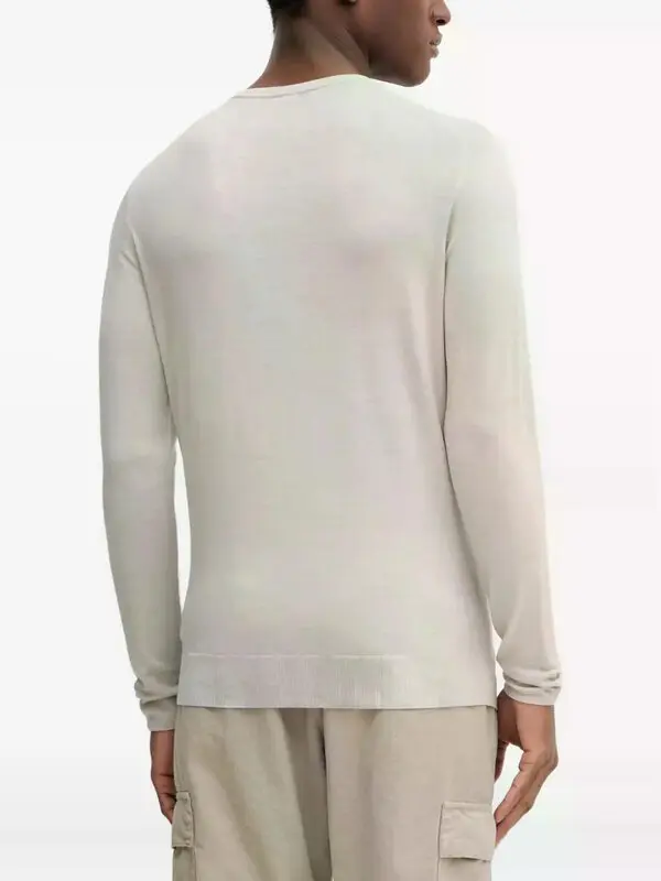 Barena Venezia Long-sleeved Crew-neck Sweater - Neutrals