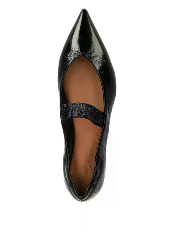 BILLI BI Pointed-toe Ballerina Flats