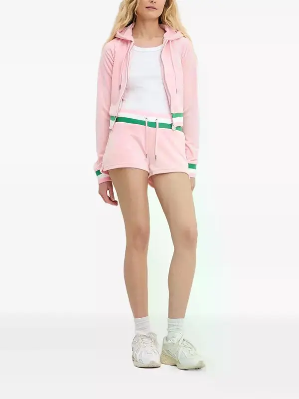 Juicy Couture Velour Zip-up Hoodie - Pink