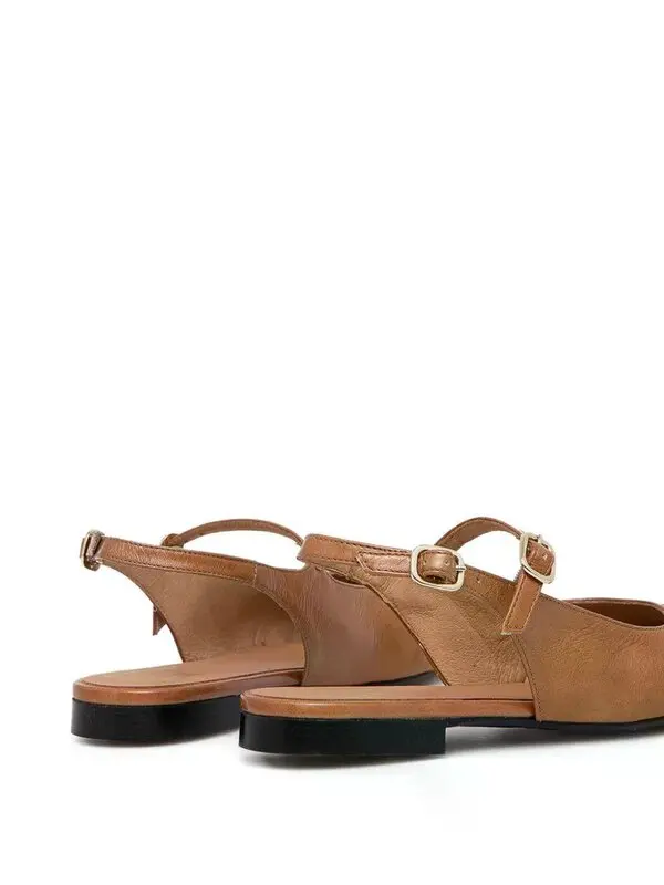 BILLI BI Slingback Cap-toe Ballerina Flats