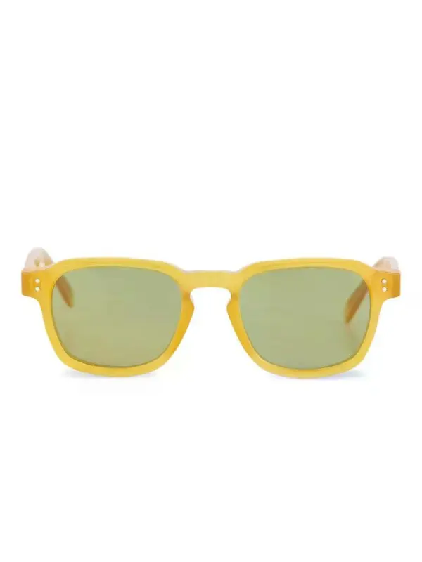 RETROSUPERFUTURE Square Acetate Sunglasses - Yellow