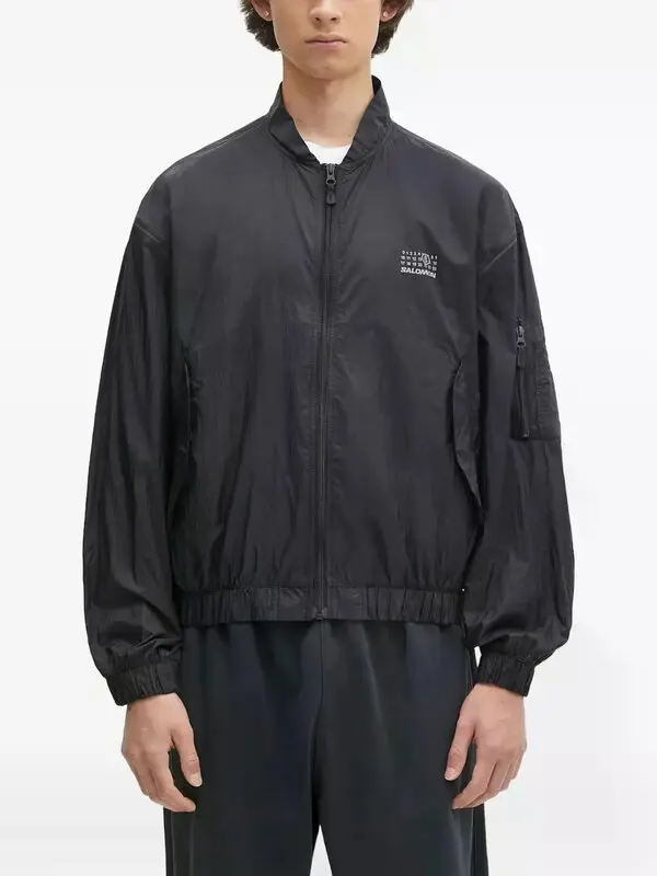 MAISON MARGIELA X Salomon Numbers-motif Jacket - Black