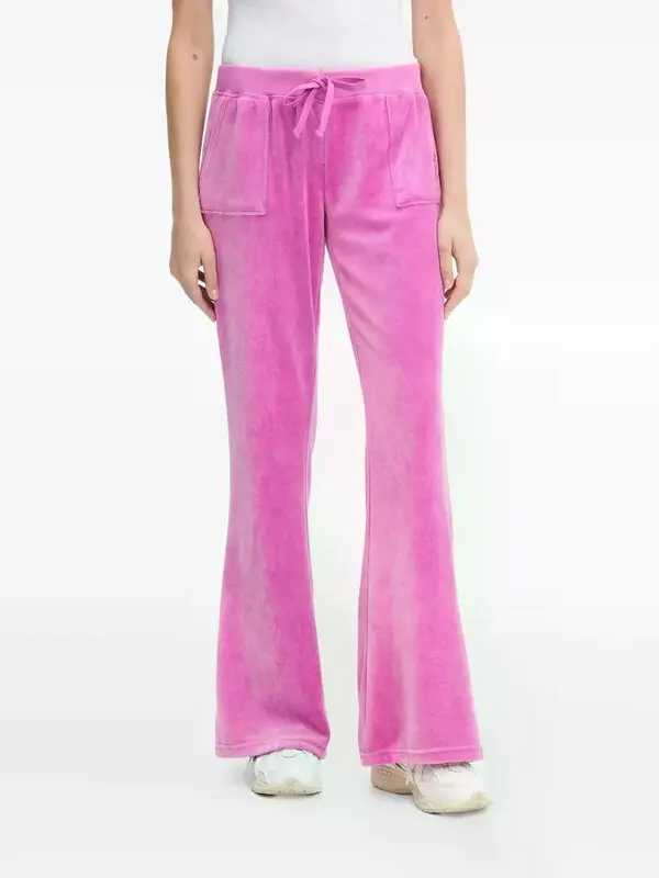 Juicy Couture Embroidered Patch-pocket Trousers