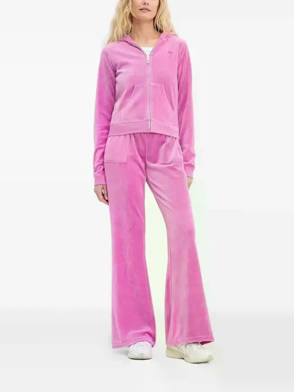 Juicy Couture Embroidered Patch-pocket Trousers