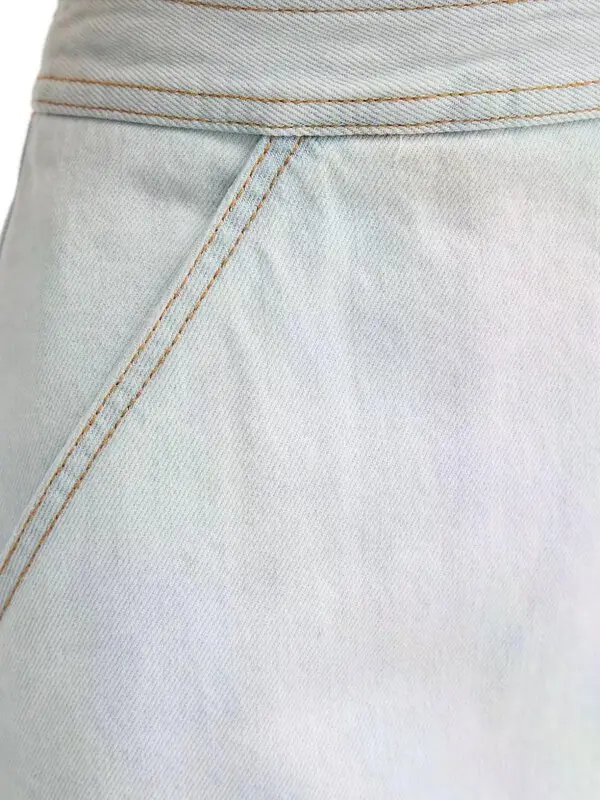 Bally Denim Mini Skirt