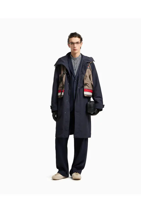 Emporio Armani Virgin-wool Twill Single-breasted Blazer