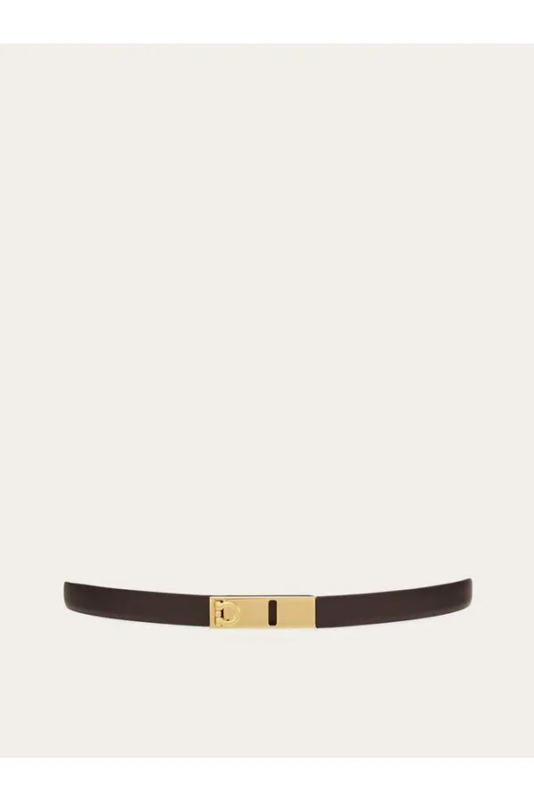 FERRAGAMO Extendable Hug Belt - Gold