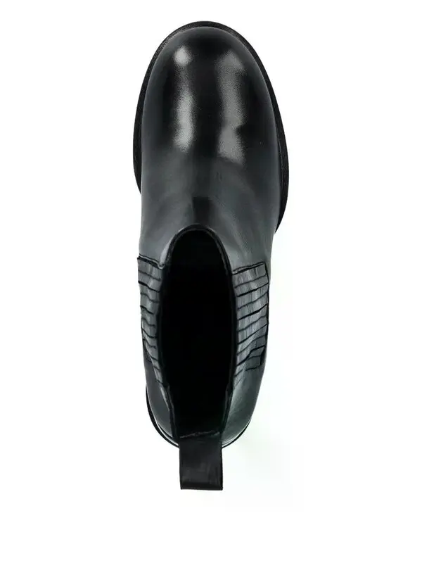BILLI BI 60mm Leather Block-heel Boots
