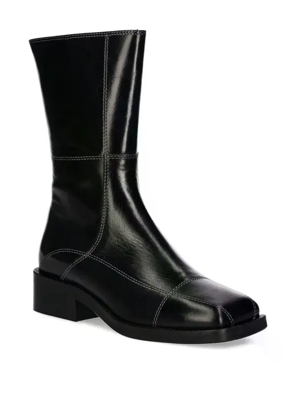 BILLI BI 40mm Square-toe Boots