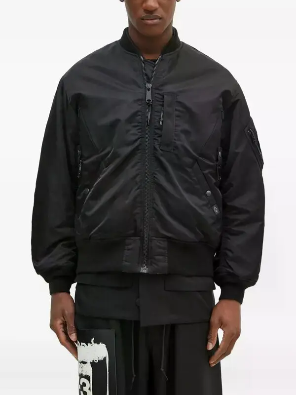 MANASTASH Ribbed Bomber Jacket