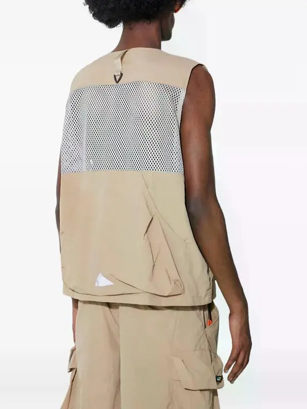 MANASTASH Multi-pocket Mesh-panel Vest