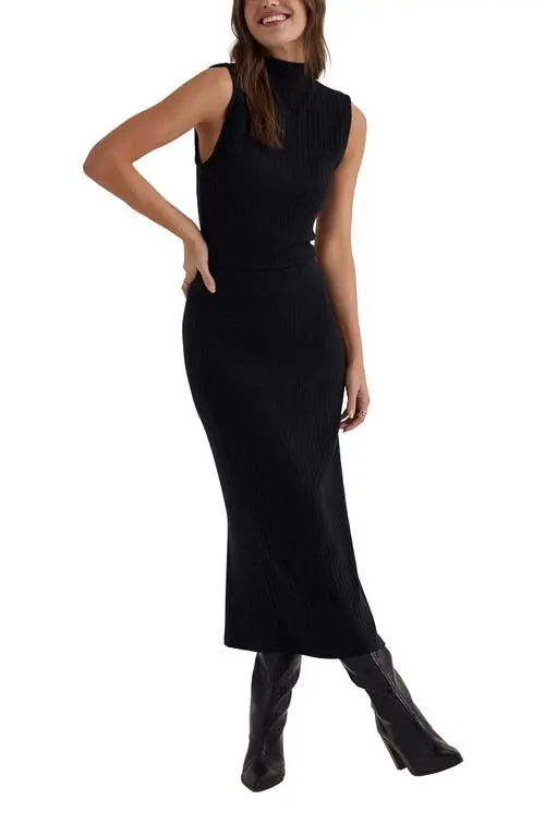 Bella Dahl Rib Knit Midi Skirt