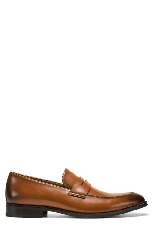 KENNETH COLE Moore Penny Loafer - Cognac