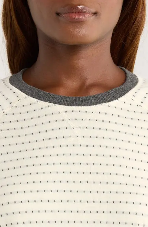 Marine Layer Reversible Raglan Sleeve Top