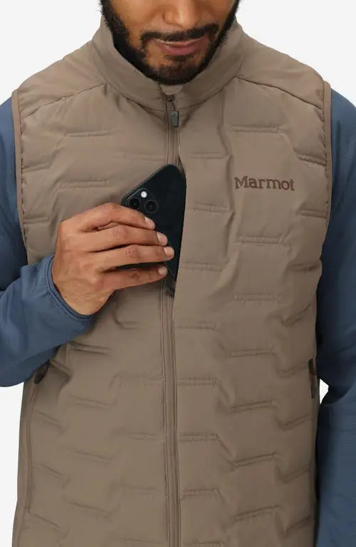 MARMOT Warmcube™ Active Aerothermal 700 Fill Power Down Vest - Claystone