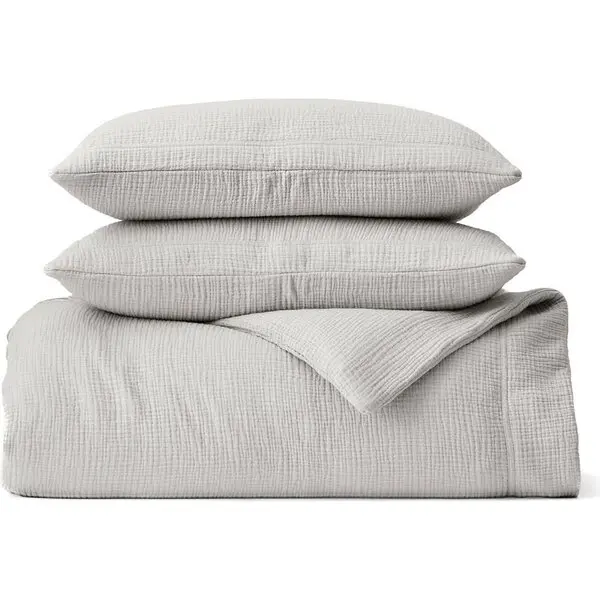 BOLL & BRANCH Dream Duvet Cover & Shams Set - Mist