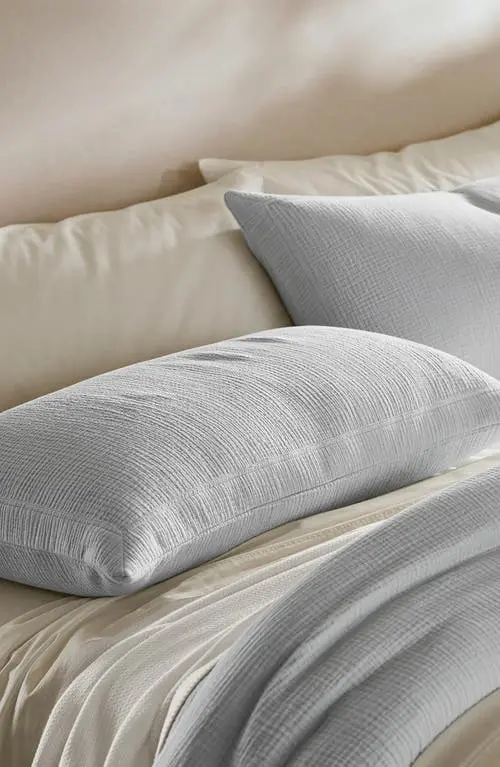 BOLL & BRANCH Dream Duvet Cover & Shams Set - Sky
