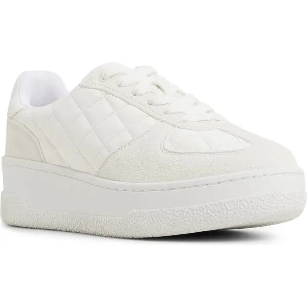 Aldo Deevale Platform Sneakers - White