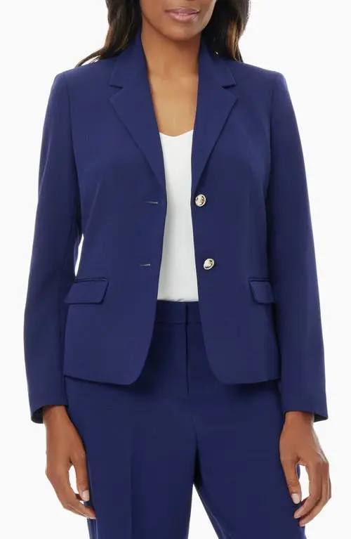 KASPER Two-button Blazer - Kasper Navy
