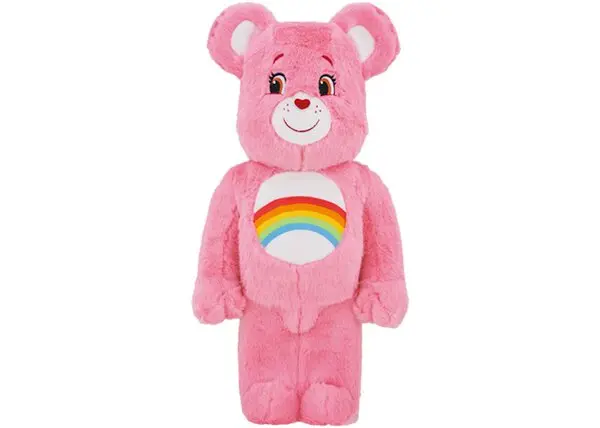 BE@RBRICK X Care Bears Cheer Bear Costume Ver. 1000 - Multicolor
