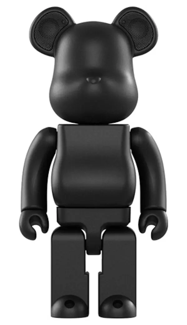 BE@RBRICK Rinaro Audio 400% Portable Speaker Black - Multicolor