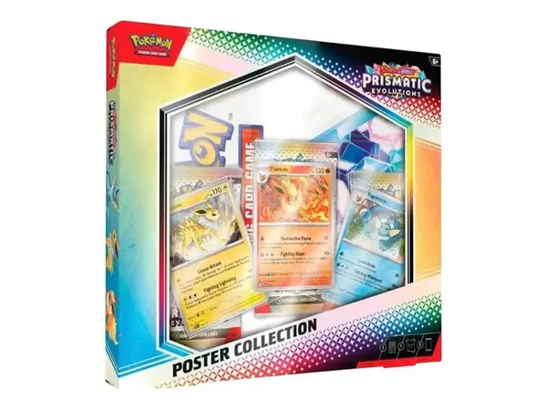 POKEMON Pokémon Scarlet & Violet Prismatic Evolutions Poster Collection Trading Card - Multicolor
