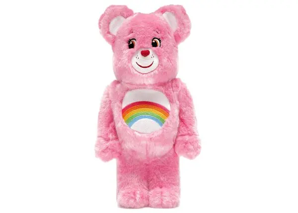 BE@RBRICK X Care Bears Cheer Bear Costume Ver. 400 - Multicolor
