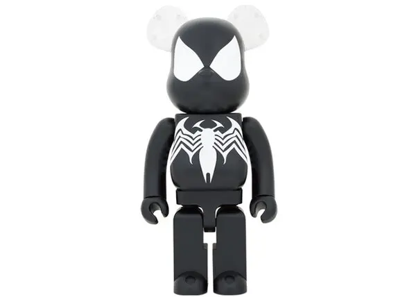 BE@RBRICK X Marvel Spider-man Black Costume 1000 - Multicolor