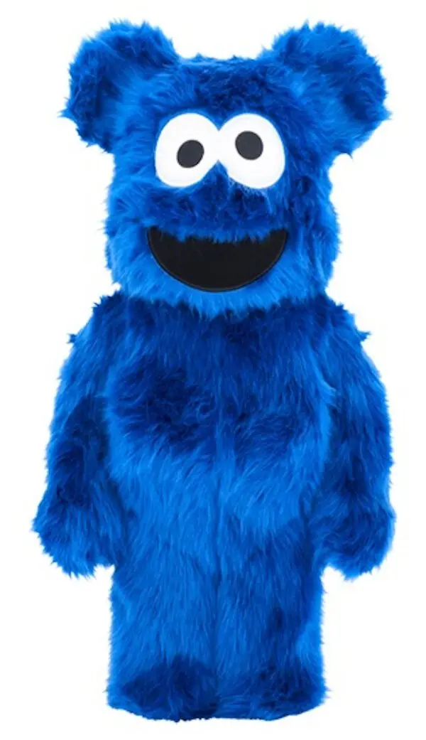 BE@RBRICK Sesame Street Cookie Monster Costume Version 2.0 10 - Multicolor