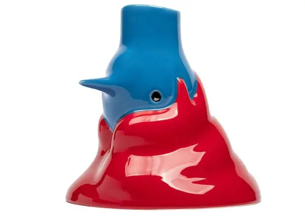 PARRA The Upside Down Face Vase Hair Figure - Multicolor