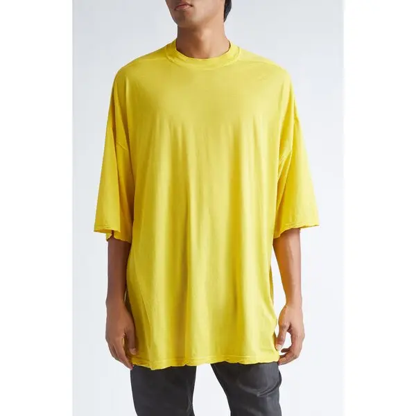 Rick Owens Tommy Oversize T-shirt - Lemon