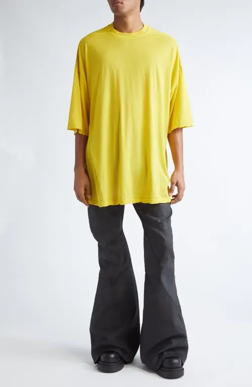 Rick Owens Tommy Oversize T-shirt - Lemon