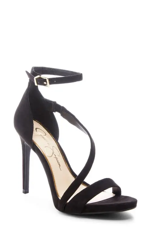 Jessica Simpson Rayli Sandal - Black Microsuede
