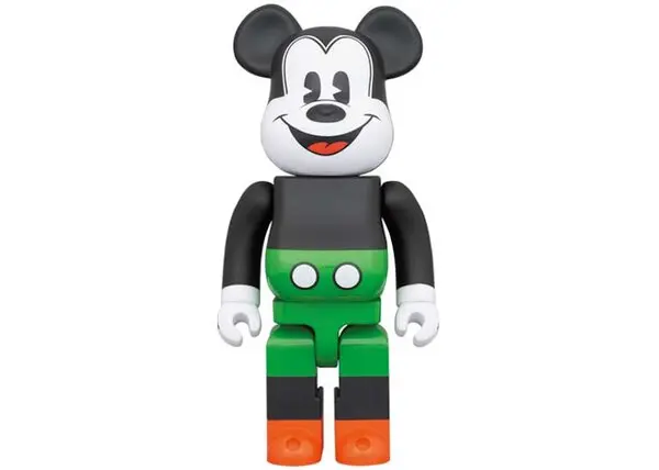 BE@RBRICK X Disney Mickey Mouse 1930s Poster 1000 - Multicolor