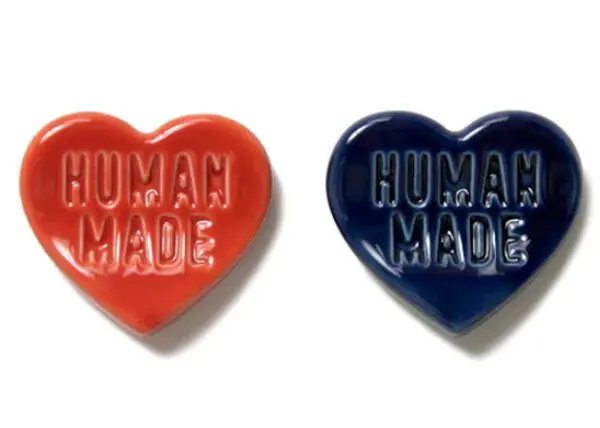 HUMAN MADE Heart Chopstick Rest Red Blue - Multicolor