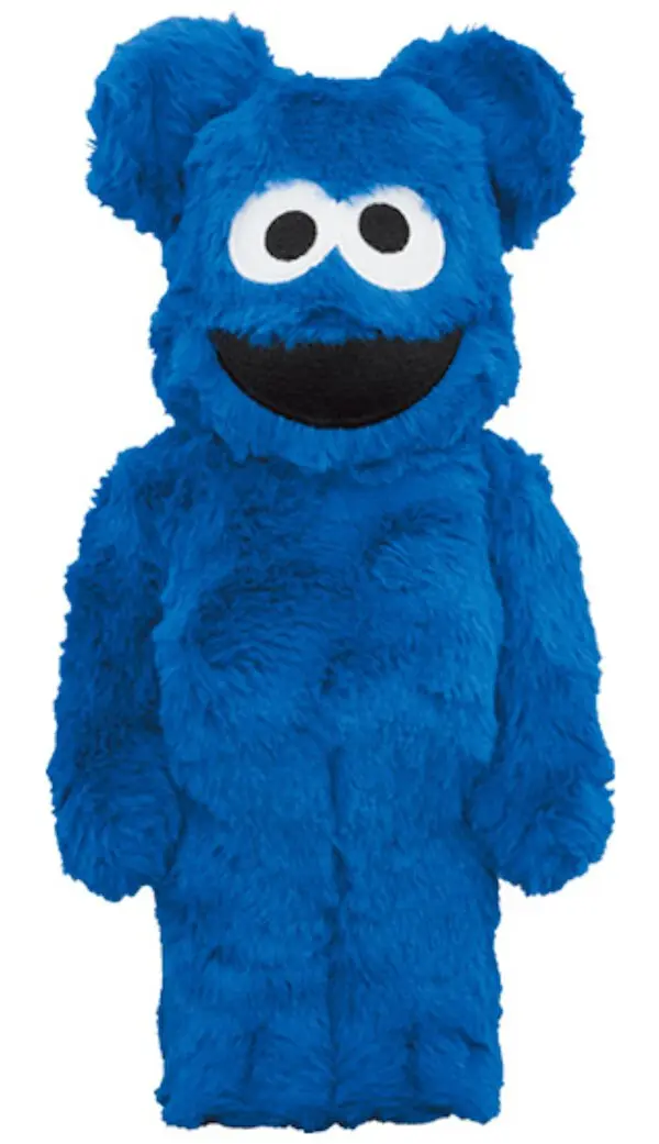 BE@RBRICK X Sesame Street Cookie Monster Costume Ver. 400 - Multicolor