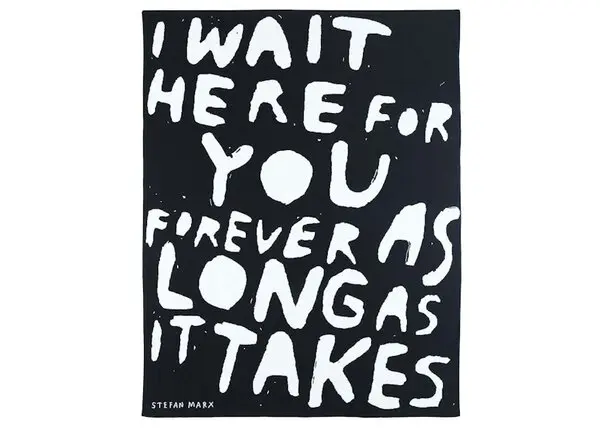 IKEA Art Event 2021 Stefan Marx Throw Blanket - Multicolor