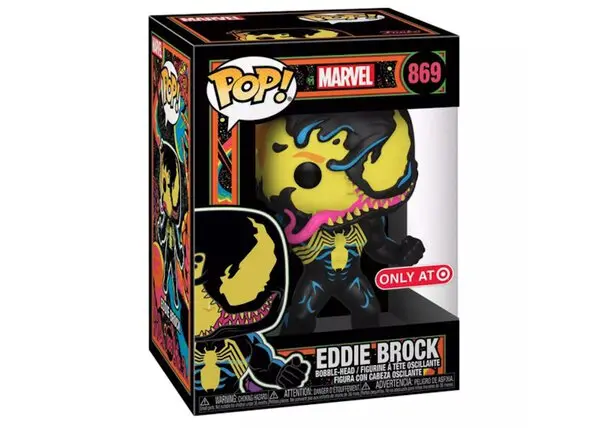 FUNKO Pop! Marvel Eddie Brock Target Exclusive Figure #869 - Multicolor