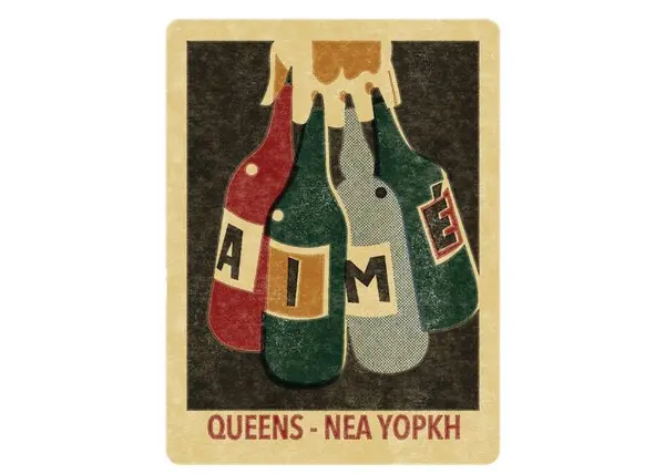 Aimé Leon Dore Molina Graphic Bottle Poster
