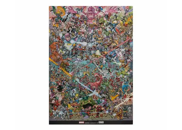 Kith X Marvel Cinematic Universe Poster - Multicolor