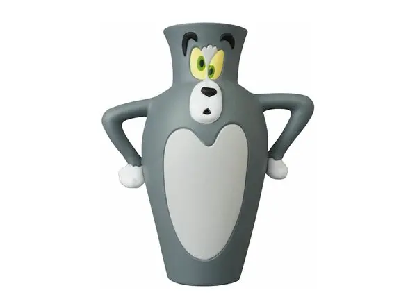 MEDICOM TOY Udf Tom And Jerry Series 2 Vase Tom Figure Gray - Multicolor