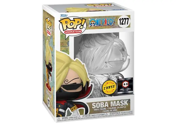 FUNKO Pop! Animation One Piece Soba Mask Chase Edition Chalice Collectibles Exclusive Figure #1277 - Multicolor