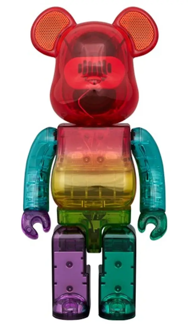 BE@RBRICK Audio Rainbow Portable Bluetooth Speaker 400 - Multicolor