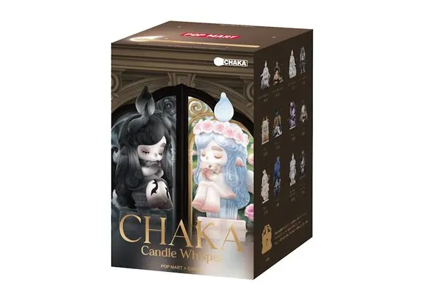 POP MART Chaka Candle Whisper Series Figures Single Blind Box - Multicolor