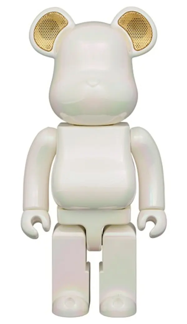 BE@RBRICK Audio Iridescent Portable Bluetooth Speaker 4 Pearl Mirage - Multicolor