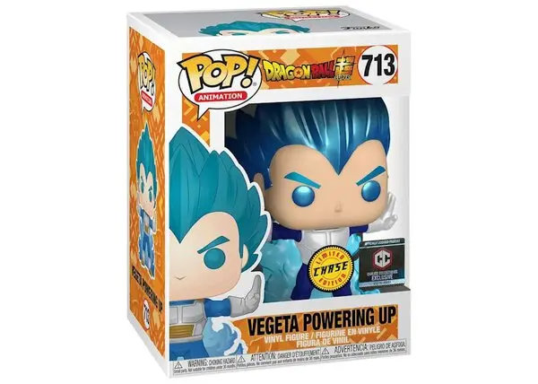 FUNKO Pop! Animation Dragon Ball Z Super Vegeta Powering Up Chalice Collectibles Exclusive Figure #713 - Multicolor